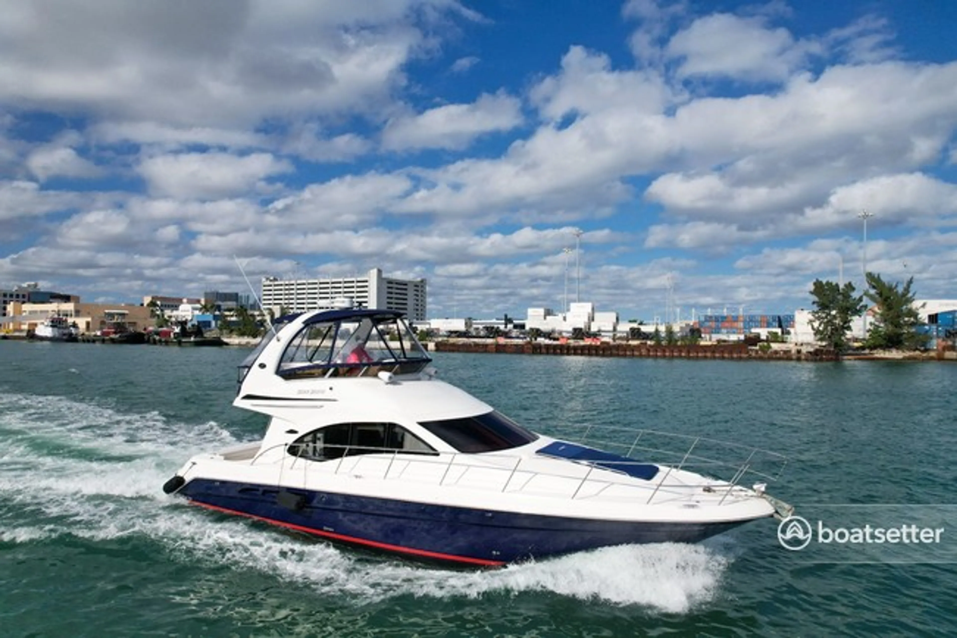 Rent a Sea Ray Boats 44 Sedan Bridge in Miami Beach, FL on Boatsetter