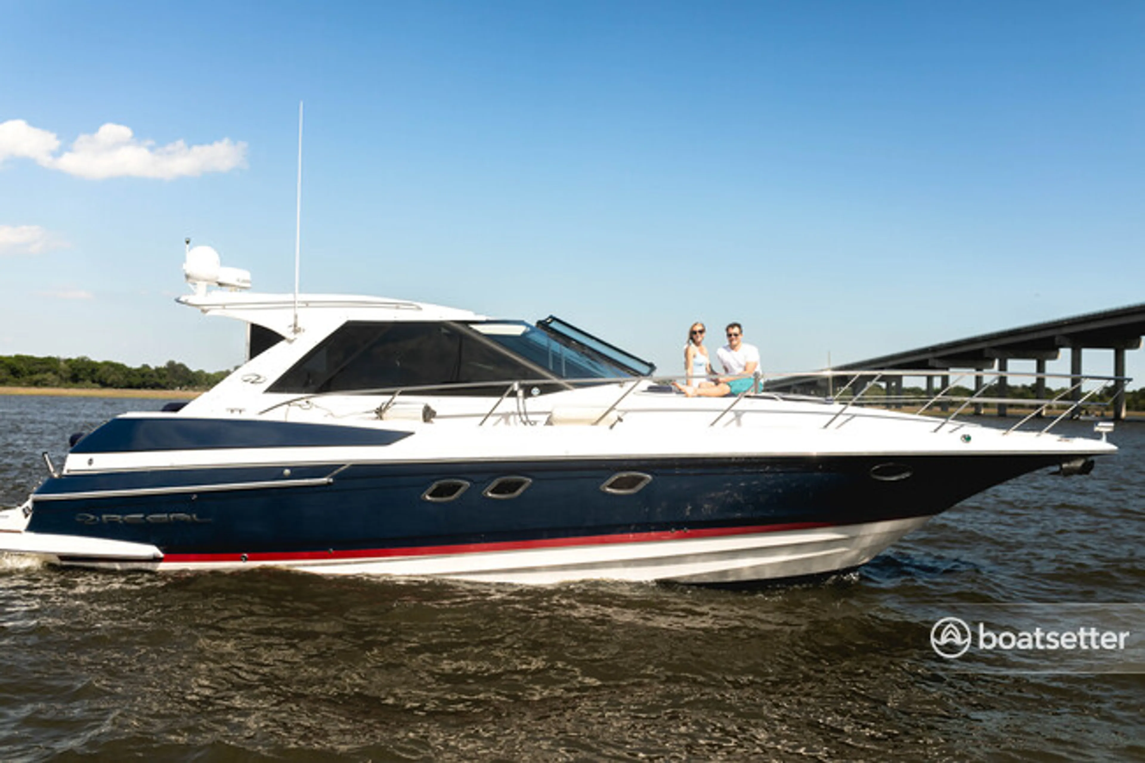 Rent a Regal 46 Sport Coupe in Johns Island, SC on Boatsetter