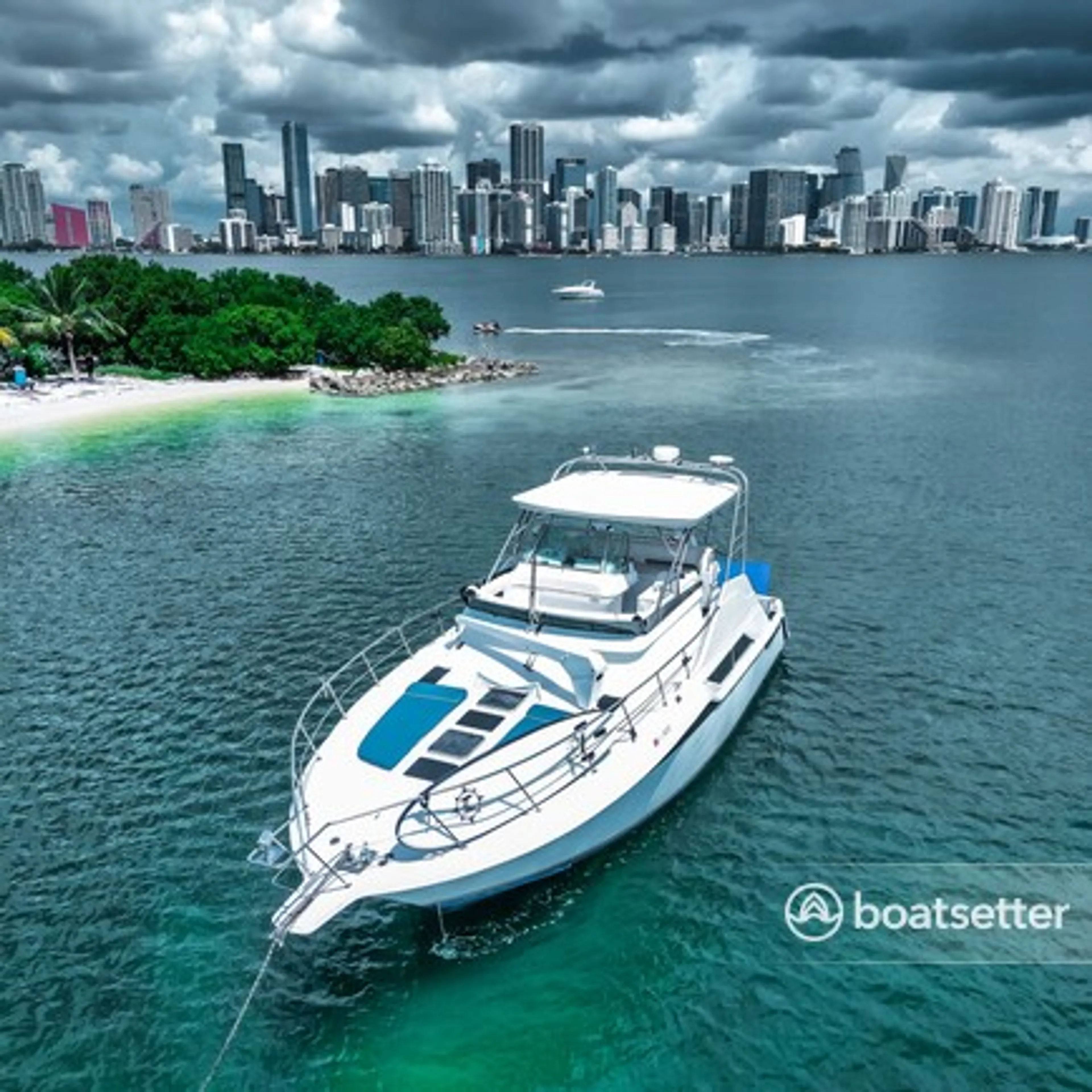 Rent a Cruisers Yachts Cruiser express flight bridge in Miami, FL on Boatsetter