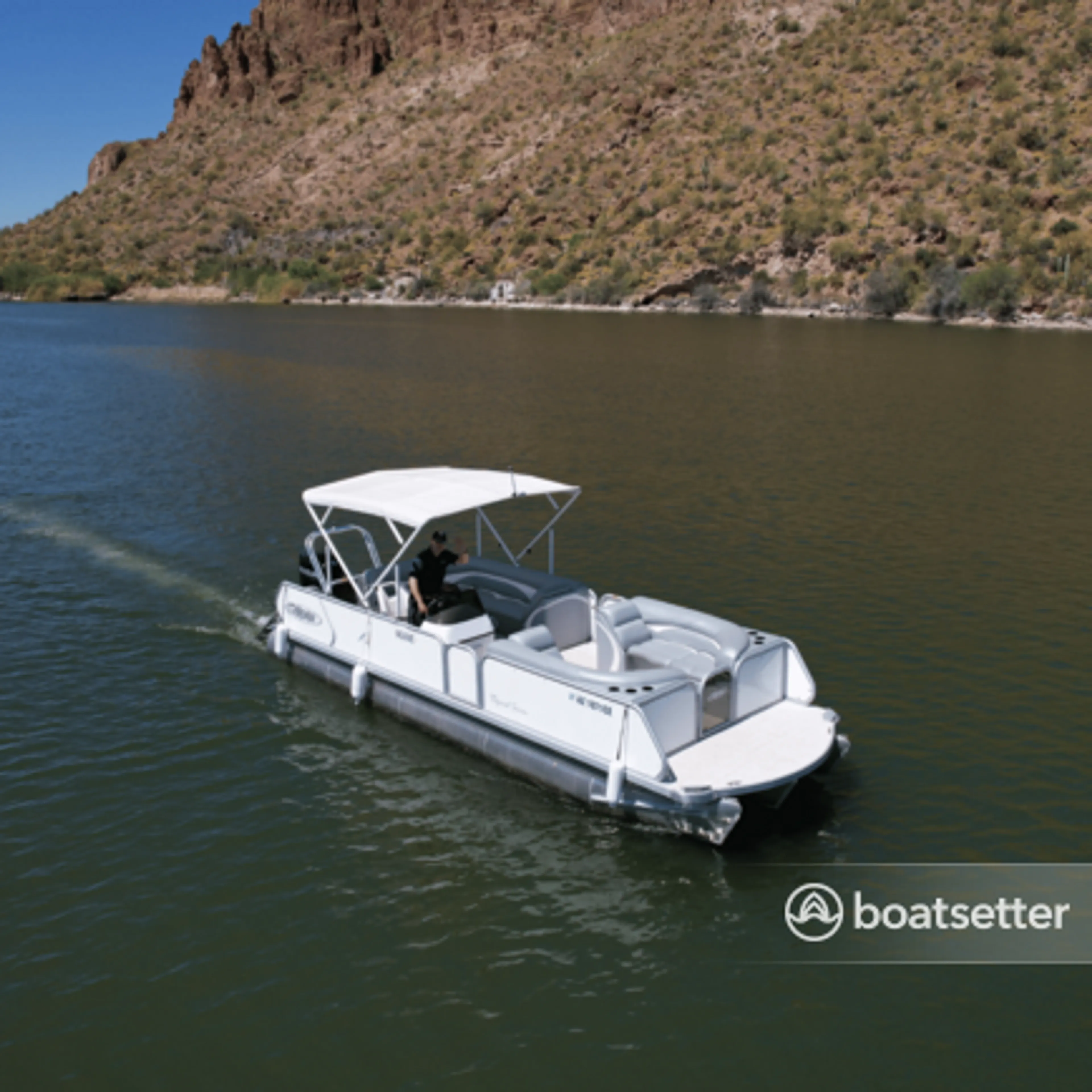 Rent a Aloha 25 Tritoon in Apache Junction, AZ on Boatsetter