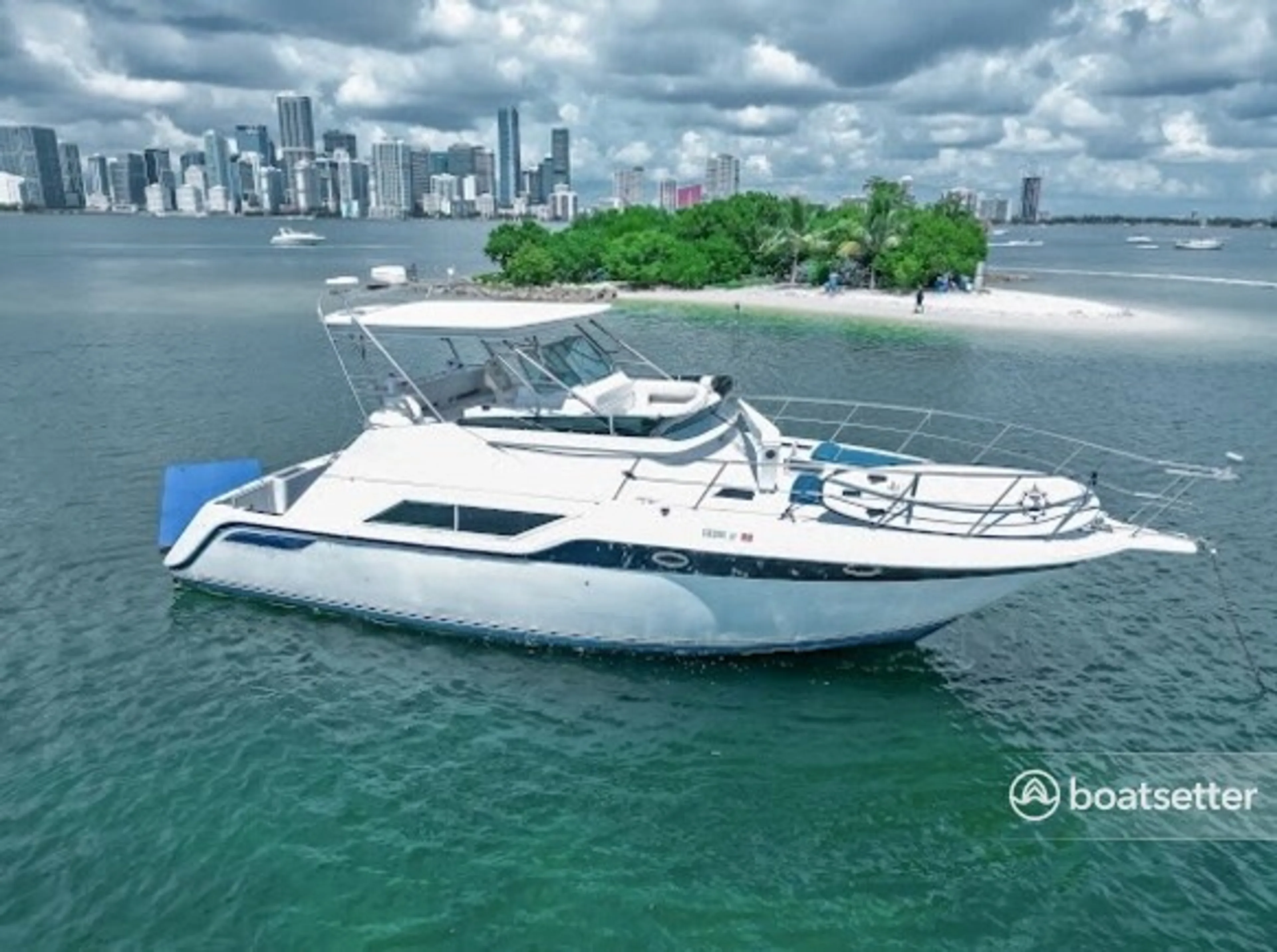 Rent a Cruisers Yachts Cruiser express flight bridge in Miami, FL on Boatsetter